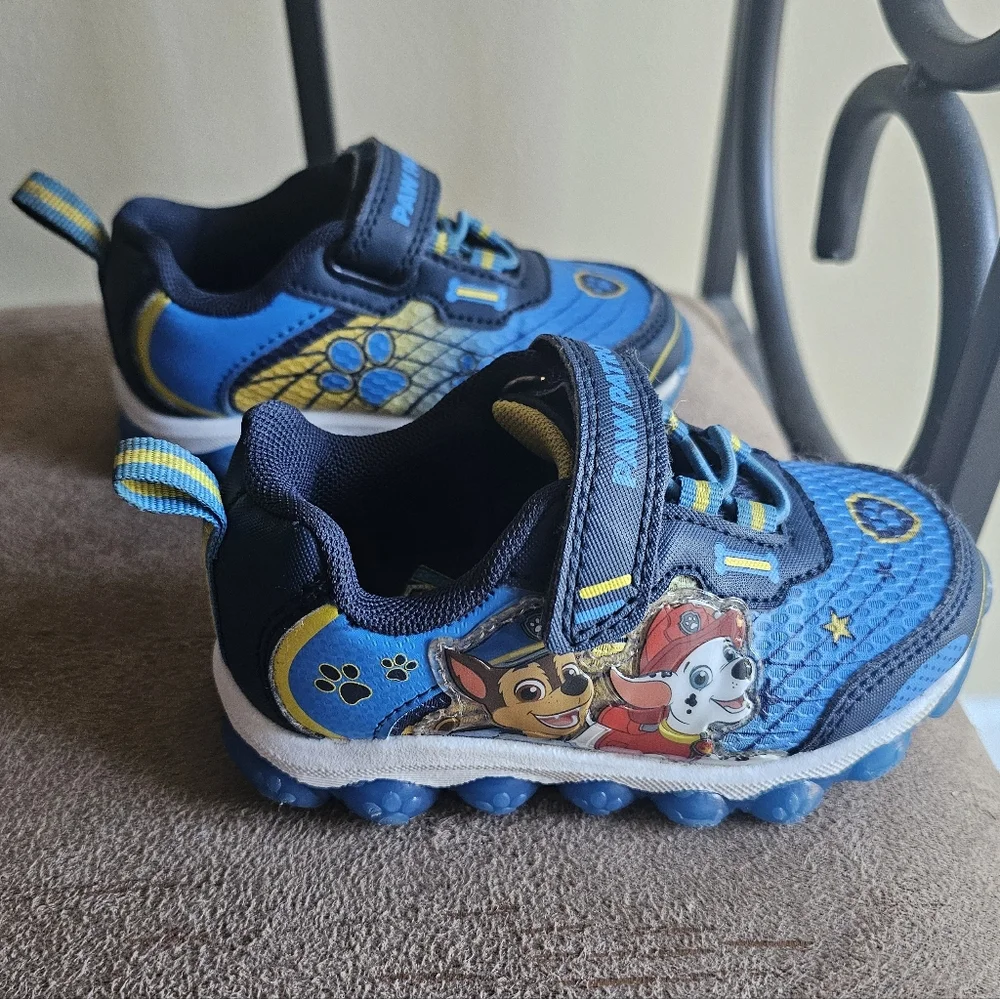Paw Patrol | Shoes | Paw Patrol Blue Light Up Sneakers | Poshmark